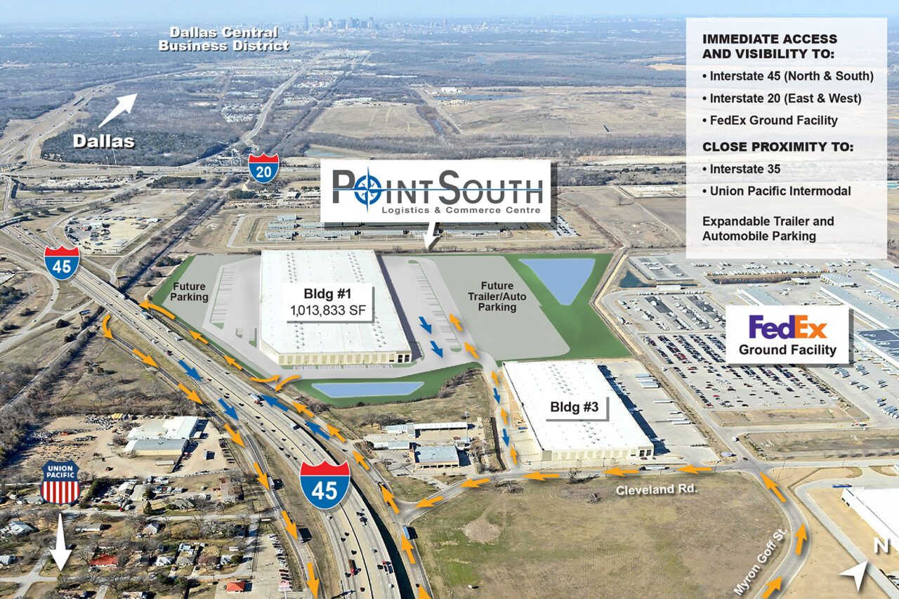PointSouth Logistics & Commerce Centre - Majestic Realty Co.